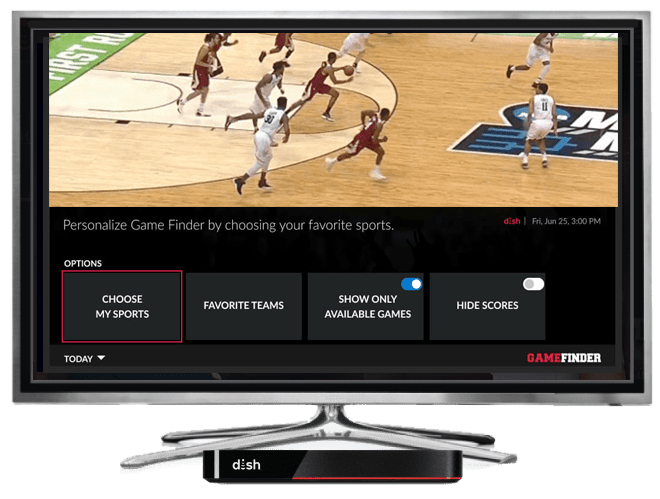 Easily Find Your Game With DISH Network's Game Finder Feature